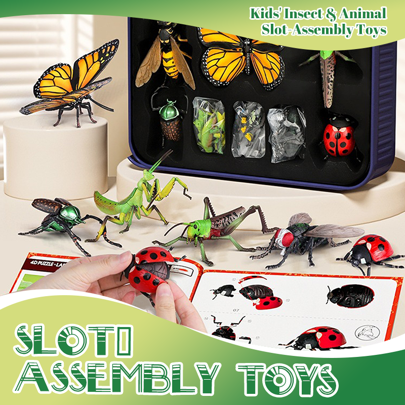 🐞1:1 Scale Insect and Animal Plug-and-Play Models👍 Free shipping – bgnie