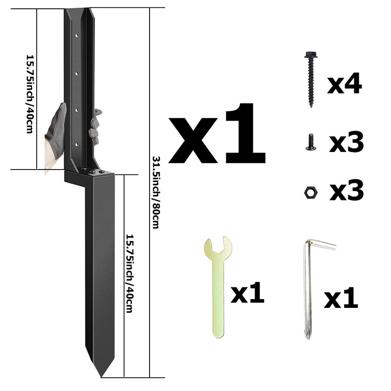 Factory direct sale ️ Heavy-duty fence post repair kit（Buy 2 Free Shi ...